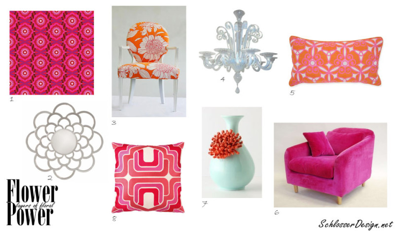 Flower Power: Layers of Floral Prints - Schlosser Design Group LLC